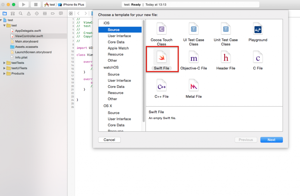 UIButtonを継承したオリジナルボタンをstoryboard上で使用する① | TECH PROjin