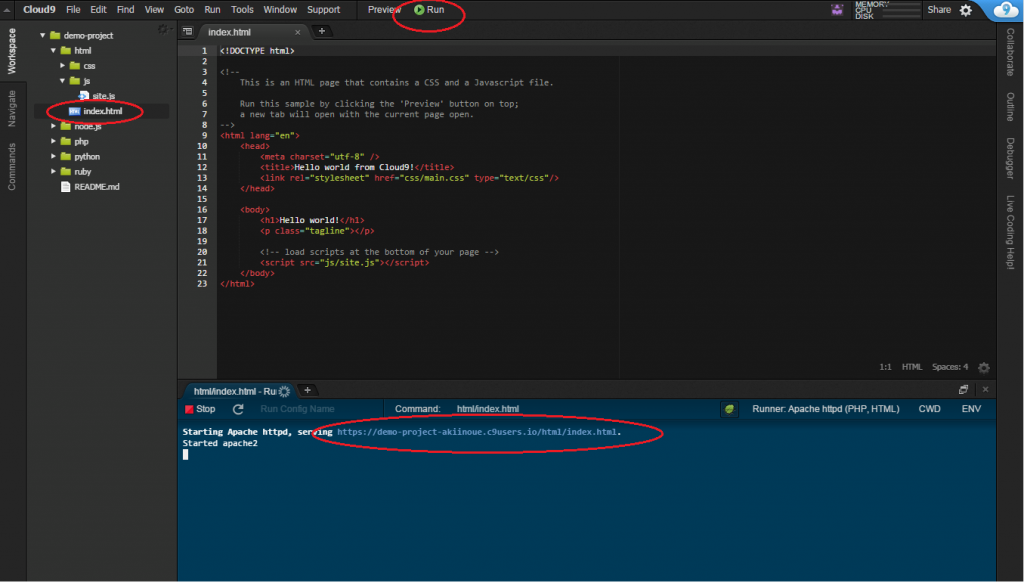 cloud9_editor | TECH PROjin