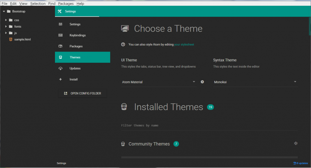 テキストエディタ Atomのススメ | TECH PROjin