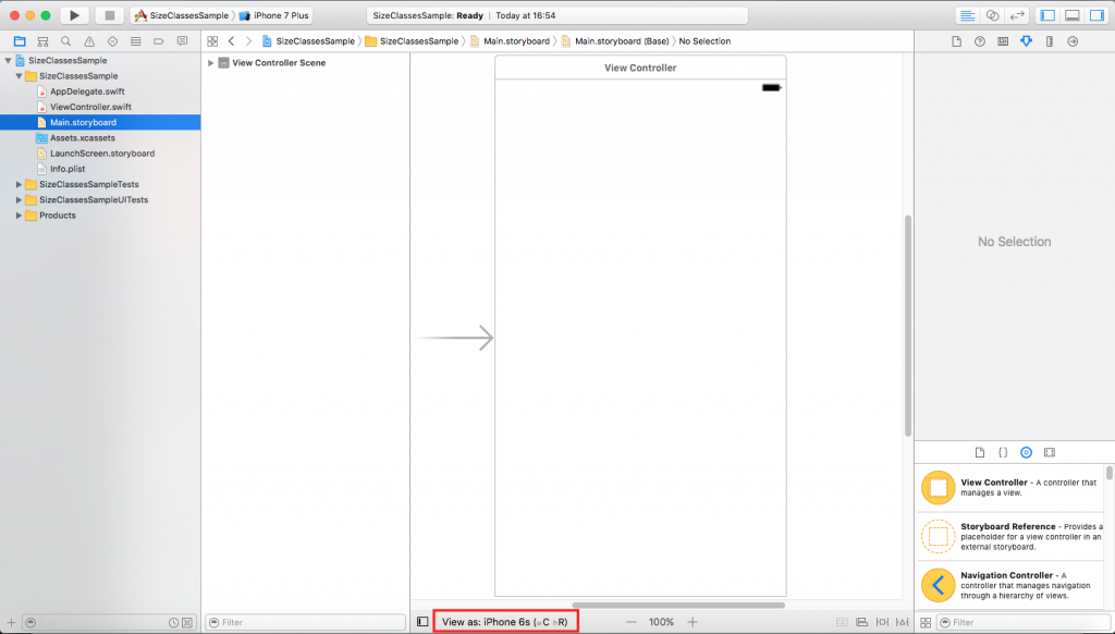 【祝・iPhone7】Xcode8でSizeクラスの設定方法が変わったので早速試してみた。 | TECH PROjin
