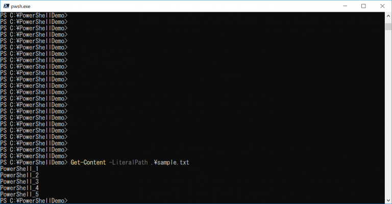 PowerShellコマンド解説 Get-Content | TECH PROjin
