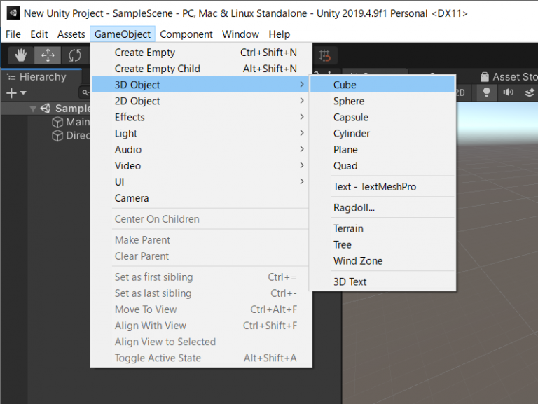 【初心者Unity】ゲームオブジェクトとは | TECH PROjin