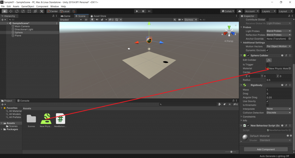 【Unity連載】Physicsマテリアルの使い方 | TECH Projin