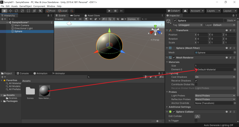 【Unity連載】マテリアルとは | TECH Projin