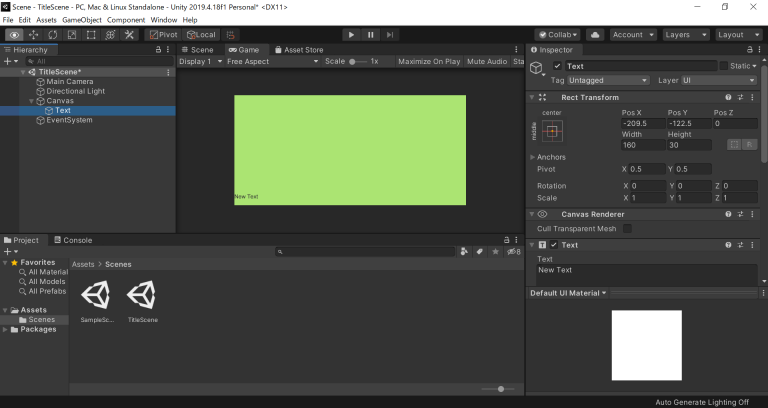 【Unity連載】シーンの切り替え | TECH Projin
