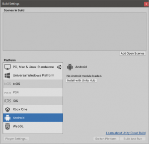 【Unity連載】Build Settingsでプラットフォームを切り替える方法 | TECH Projin