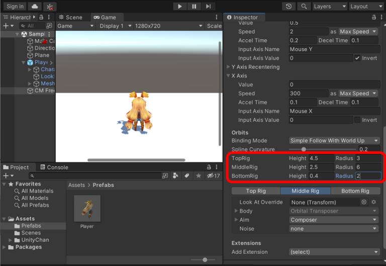 【Unity】3Dアクションゲームを作ろう！#3 カメラ操作の実装 | TECH PROjin