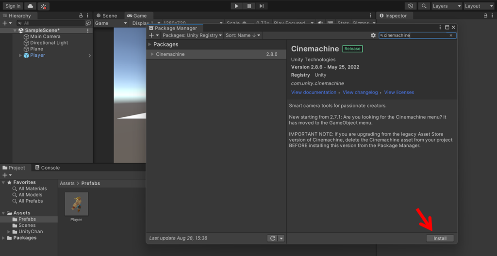 【Unity】3Dアクションゲームを作ろう！#3 カメラ操作の実装 | TECH PROjin