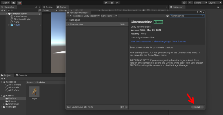 【Unity】3Dアクションゲームを作ろう！#3 カメラ操作の実装 | TECH PROjin