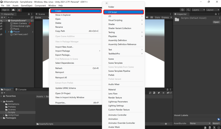 【Unity】3Dアクションゲームを作ろう！#5 移動操作の実装 | TECH PROjin