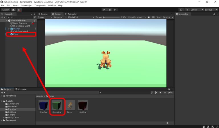 【Unity】3Dアクションゲームを作ろう！#6 ステージの作成（床・壁） | TECH PROjin