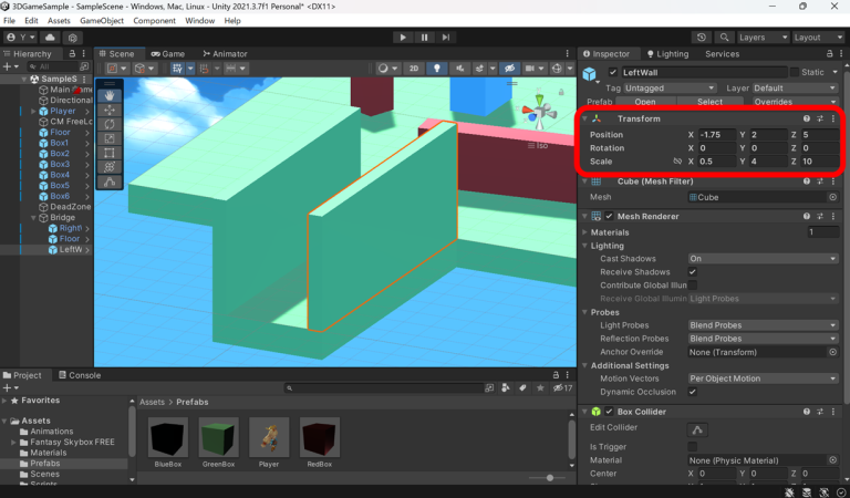 【Unity】3Dアクションゲームを作ろう！#8 ステージの作成（スイッチ・扉） | TECH PROjin