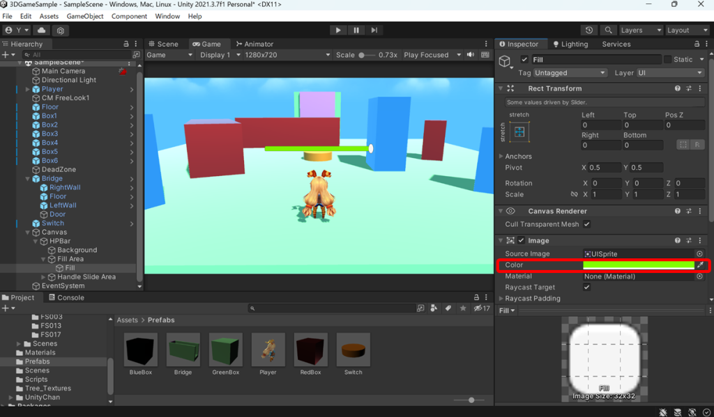 【Unity】3Dアクションゲームを作ろう！#9 プレイヤーのHP管理 | TECH PROjin